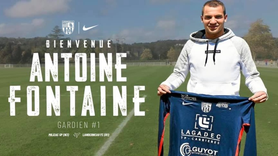 Antoine Fontaine enfile les gants au Landerneau FC - 29-nord - football ...