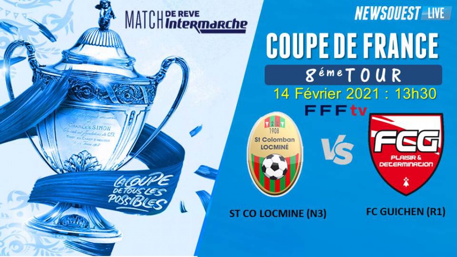 LE MATCH DE RÊVE EN LIVE : Saint Co Locminé - FC Guichen - morbihan ...